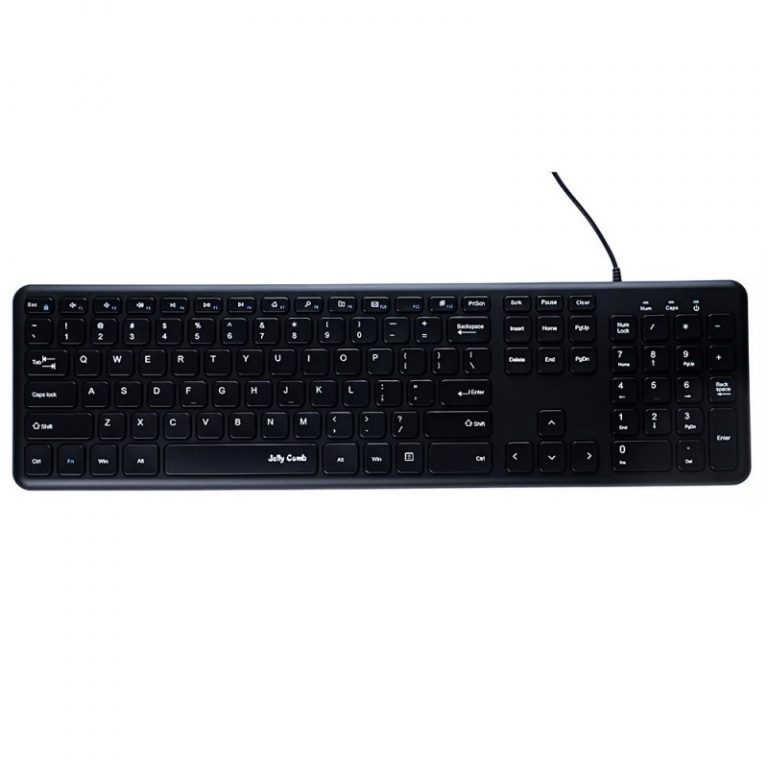 Jelly Comb Multi-Device Keyboard - Bluetooth (K015G-2) - TheShop.pk